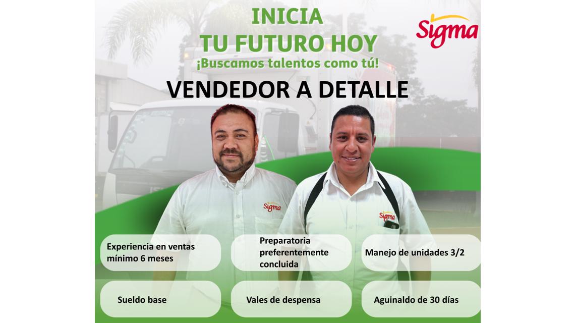 Vendedor/a a detalle