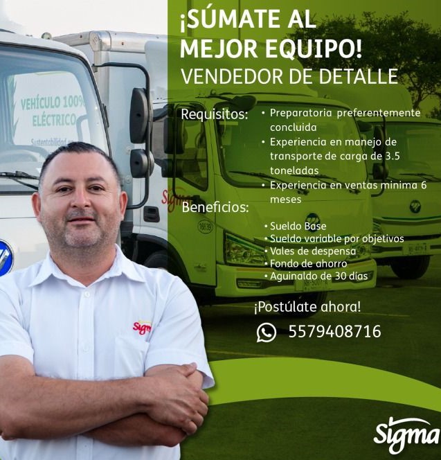 Vendedor/a a detalle